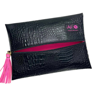Rose Gold Python – Makeup Junkie Bags