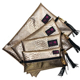 Rose Gold Python – Makeup Junkie Bags