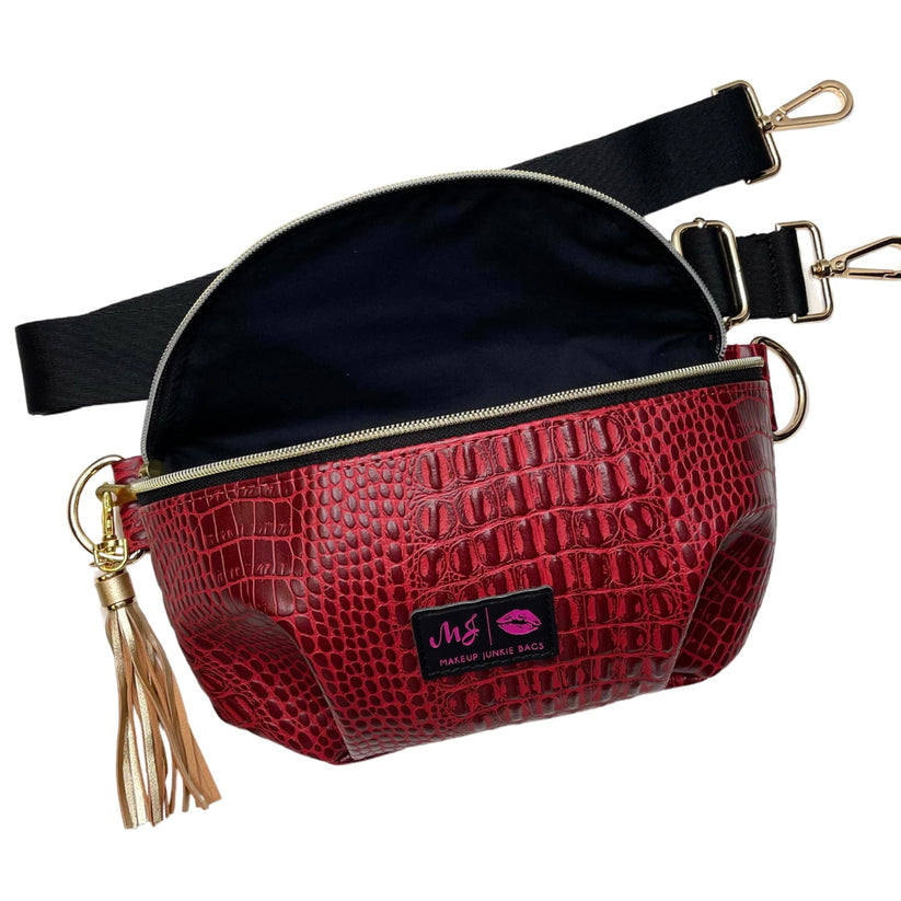 Sidekick Bag Shade of Maroon – Makeup Junkie Bags