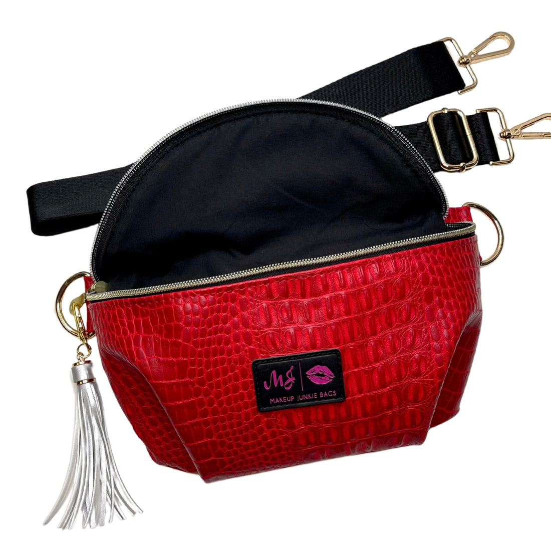 Sidekick Bag Shade of Ruby – Makeup Junkie Bags